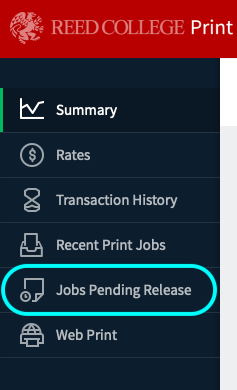 Installing and Using PaperCut Printers - CIS Help Desk - Reed College