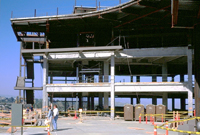 Architecture of the Getty Center - Construction