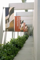Architecture of the Getty Center - Signs