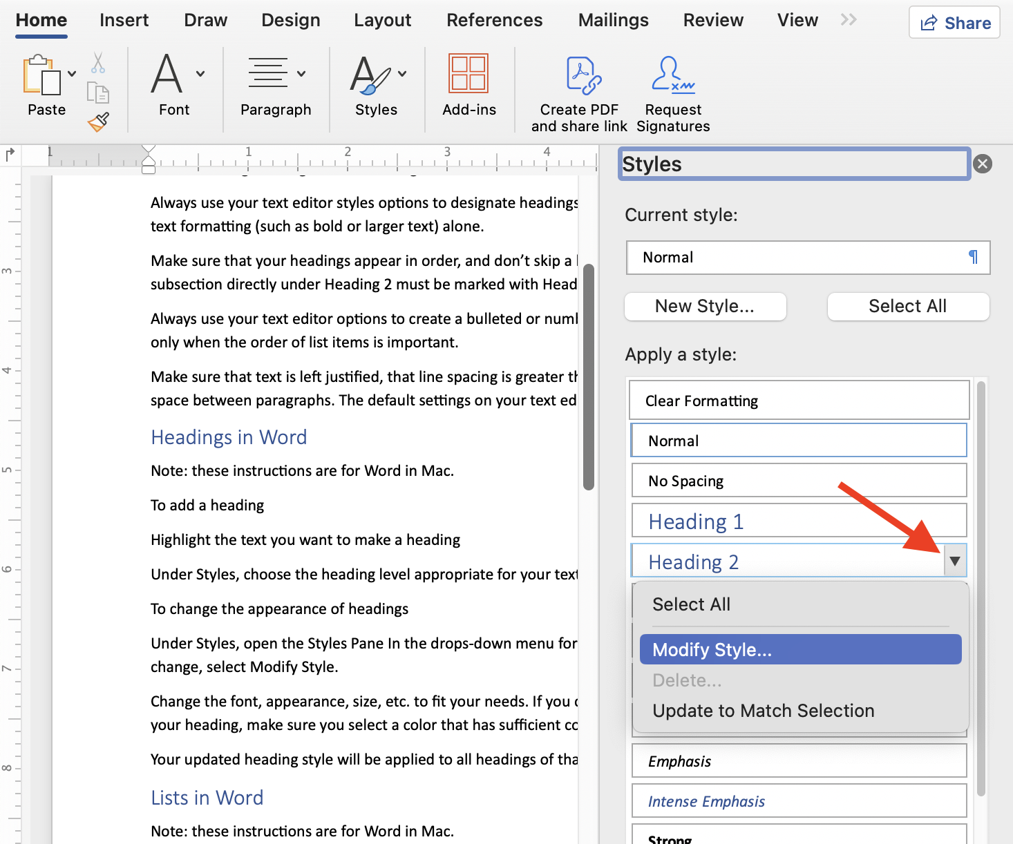 Accessibility: Text Formatting - Teaching with Technology - Reed College