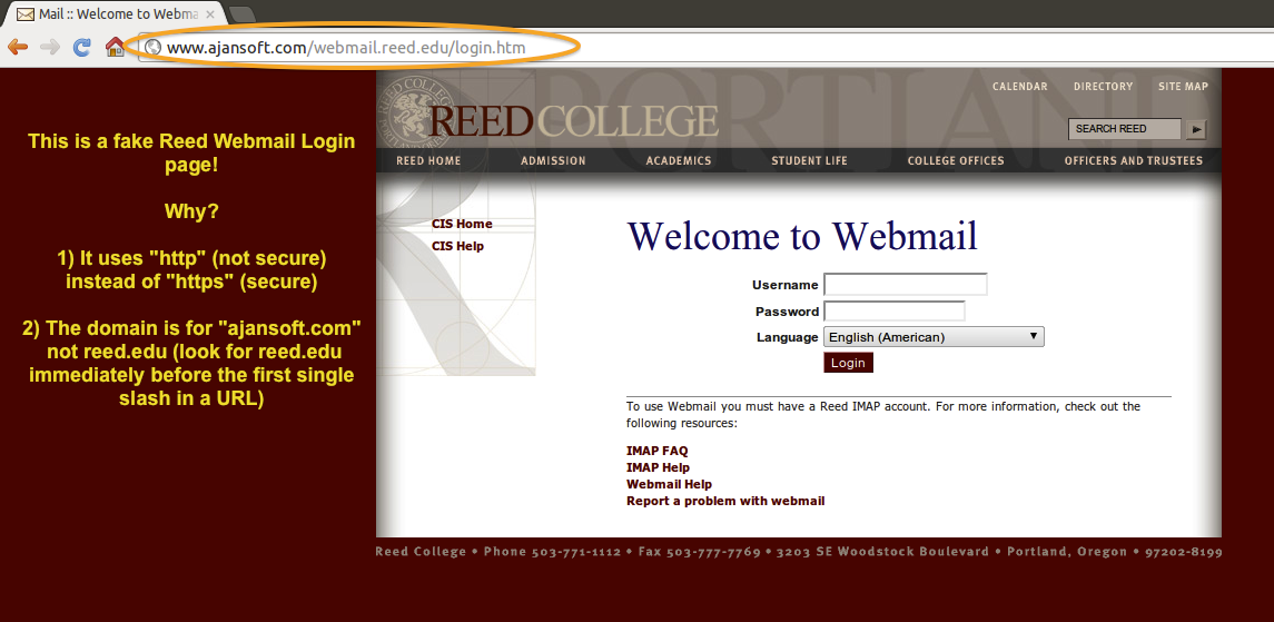 webmail_phish_4-1-2012 - IT - Reed College